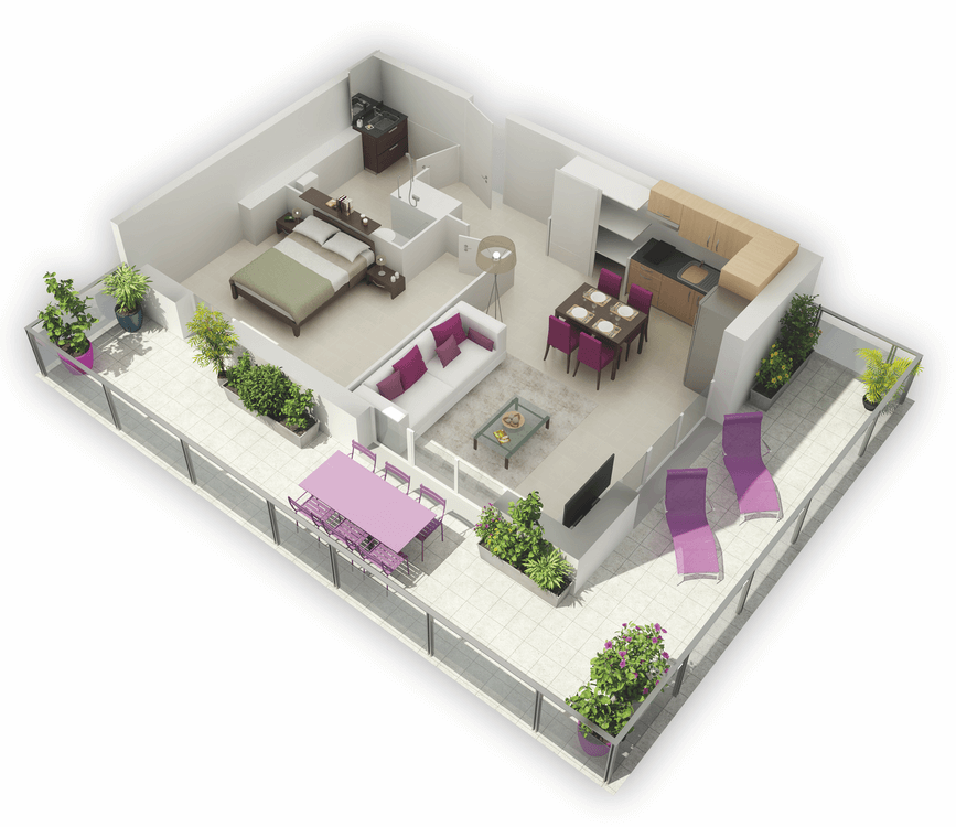 Résidences Senioriales : Visite d'un appartement T2 | Senioriales